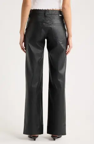 DAZE Keep Faux Leather Pants