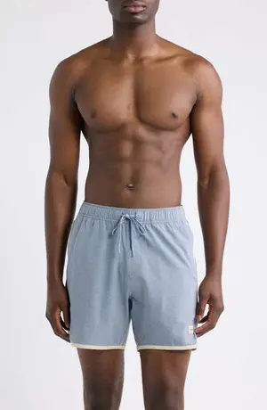 TENŌRE Scallop Day Swim Trunks - Nvhe