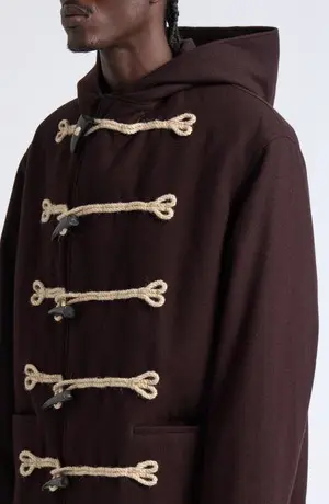 Yohji Yamamoto Toggle Duffle Coat