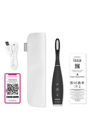 Foreo Issa 4 Plus Smart Hybrid Sonic Toothbrush - Black