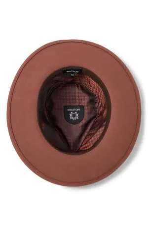 Brixton Eames Wool Fedora - Brown
