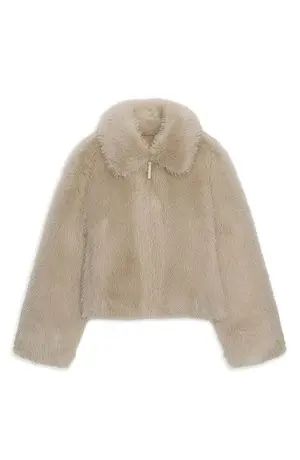 NOIZE Juliet Faux Fur Jacket