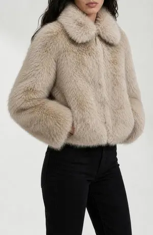 NOIZE Juliet Faux Fur Jacket