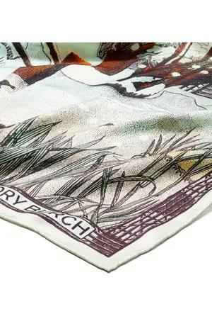 Tory Burch Forest Silk Square Scarf