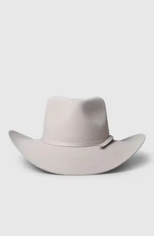 MANELA The Billie Premier Western Cowboy Hat - Silberbelly
