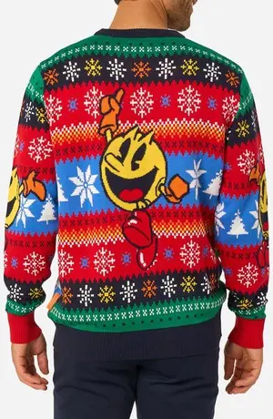 Opposuits Pac-man Holiday Sweater