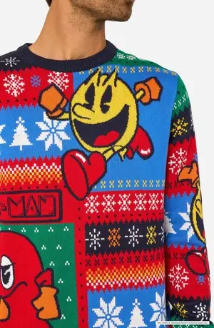 Opposuits Pac-man Holiday Sweater