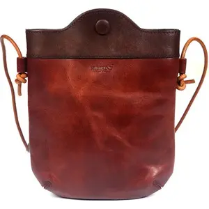 OLD TREND Out West Genuine Leather Compact Crossbody - Brown