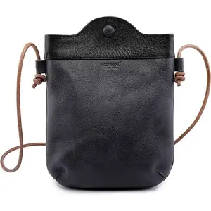 OLD TREND Out West Genuine Leather Compact Crossbody - Grey