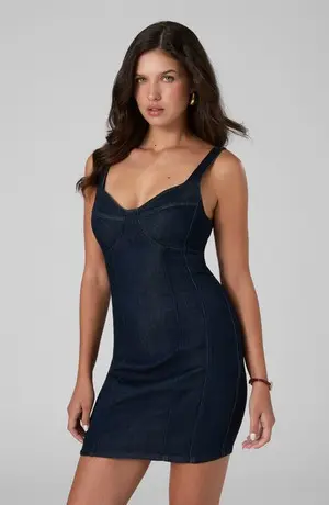 Guess Alora Denim Mini Dress