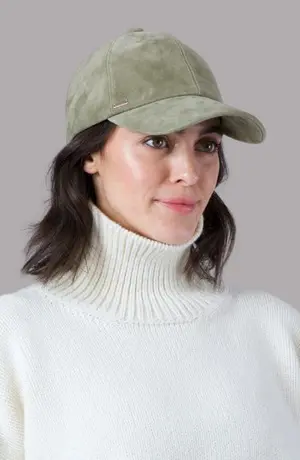 Eugenia Kim Lo Leather Baseball Cap