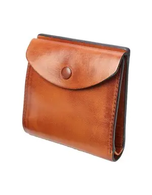 OLD TREND Snapper Genuine Leather Compact Bifold Wallet - Cognac