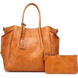 OLD TREND Sprout Land Genuine Leather Convertible Tote Chestnut