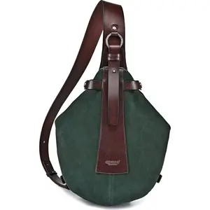 OLD TREND Daisy Genuine Leather Organized Sling Bag