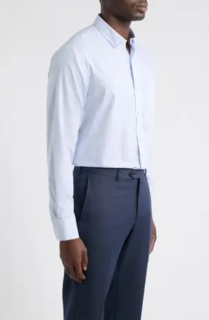 Johnston & Murphy Ovation Non-iron Cotton Button-up Shirt