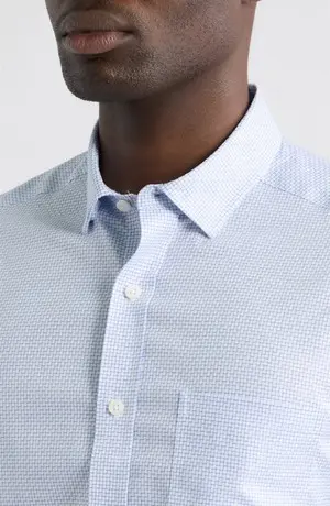 Johnston & Murphy Ovation Non-iron Cotton Button-up Shirt