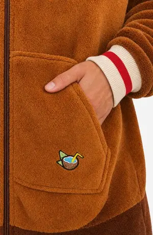Opposuits Monkey Hooded Fleece Jumpsuit