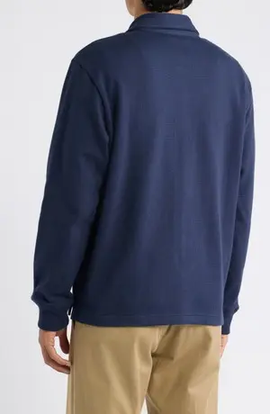 ROWING BLAZERS New York Richie Rugby Long Sleeve Button Up Shirt