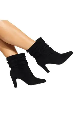 Kurt Geiger Elizabeth Slouch Leather Bootie