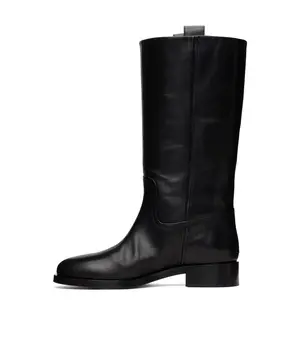 AeydĒ Theo Leather Boots - Black