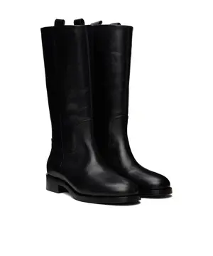 AeydĒ Theo Leather Boots - Black