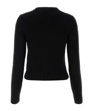 Palm Angels Logo-embroidered Buttoned Cardigan