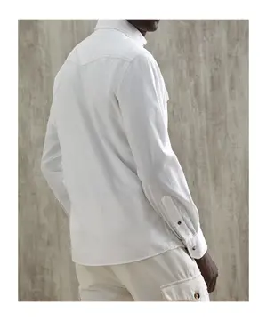 Brunello Cucinelli Leisure Fit Chest Pocket Shirt