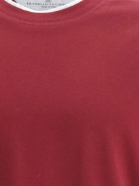 Brunello Cucinelli Crewneck Straight Hem T-shirt