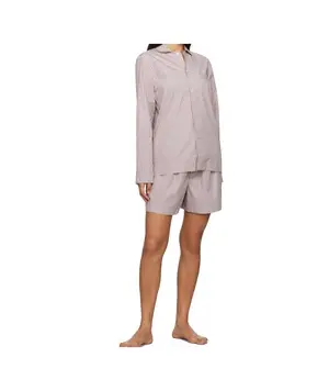 TEKLA Purple White Pajamas