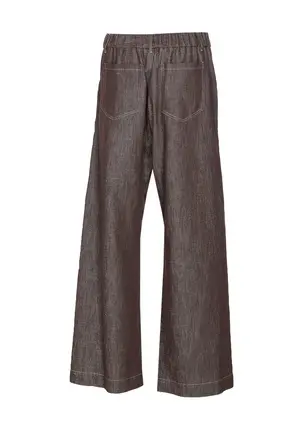 Brunello Cucinelli Drawstring Straight-leg Trousers