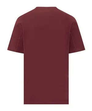 Brunello Cucinelli Graphic Printed Crewneck T-shirt - Red