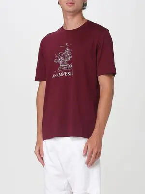 Brunello Cucinelli Graphic Printed Crewneck T-shirt - Red