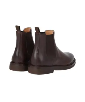 Brunello Cucinelli Round-toe Chelsea Ankle Boots