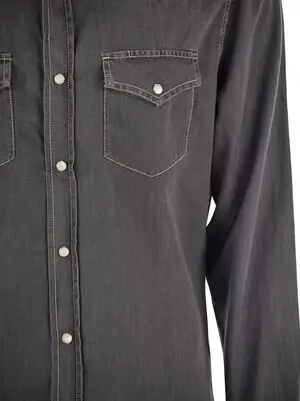Brunello Cucinelli Buttoned Long-sleeved Shirt