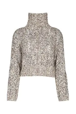 Brunello Cucinelli Long Sleeve Zip-up Cardigan