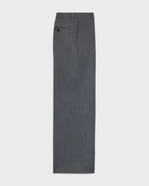 Celine Straight-leg Wool Trousers