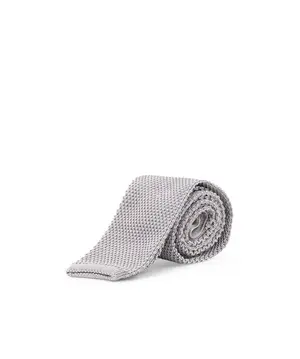 Brunello Cucinelli Square-tip Knitted Tie