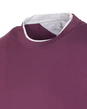 Brunello Cucinelli Layered-effect Crewneck T-shirt