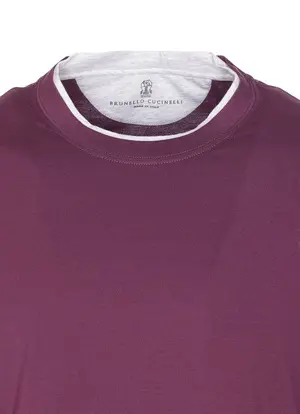 Brunello Cucinelli Layered-effect Crewneck T-shirt
