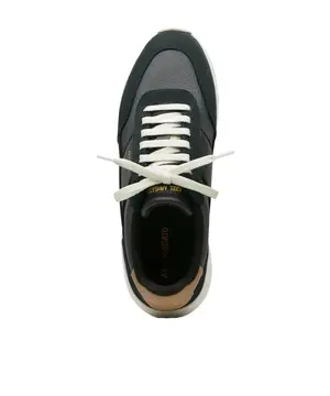 Axel Arigato Genesis Neo Runner Padded Leather Sneakers - Dark Brown