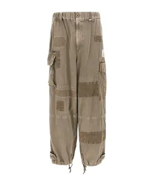 Mihara Yasuhiro Repair Panelled Cargo Trousers