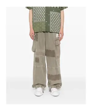 Mihara Yasuhiro Repair Panelled Cargo Trousers