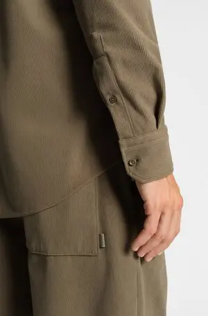 Hugo Boss Ribbed Long-sleeve Shirt