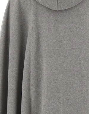 7 For All Mankind Oversized Zip Hoodie - Grey