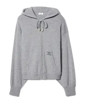 Celine Cashmere Hooded Cardigan