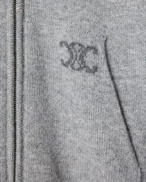 Celine Cashmere Hooded Cardigan