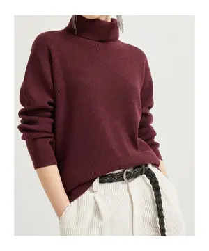 Brunello Cucinelli Turtleneck Ribbed-knit Jumper