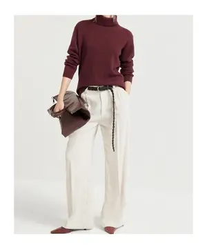 Brunello Cucinelli Turtleneck Ribbed-knit Jumper