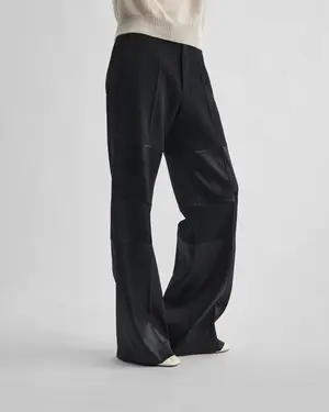 Phoebe Philo Layered Tuxedo Trousers