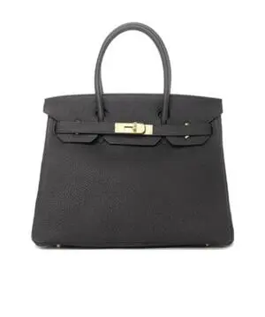 Hermès Birkin 30 Platinum Bag Handbag - Black